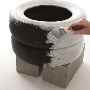 How to make a tyre table | DIY Blog