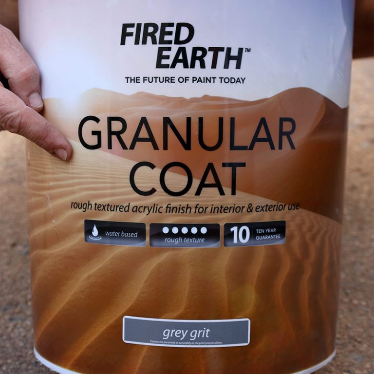 Fired Earth Granular Coat – a unique product for a striking finish ...